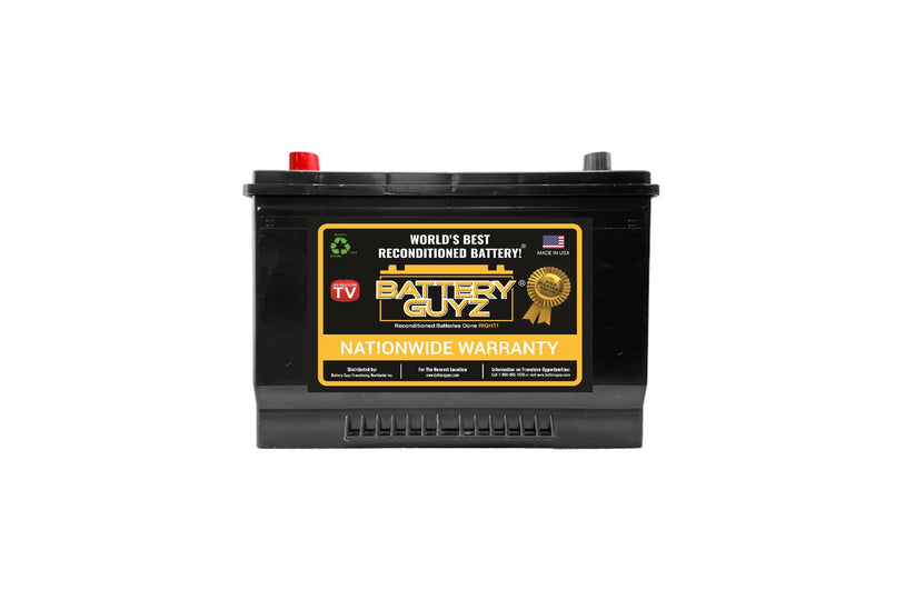 Battery Guyz Lead Acid Automotive Battery, Group Size 24 12 Volt, 725