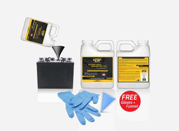 Battery Guyz Auto & All Battery Desulfator Additive Electrolytes to Ex